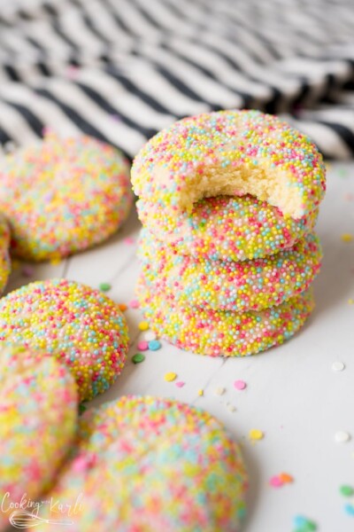 Sprinkle Cookies - Cooking With Karli