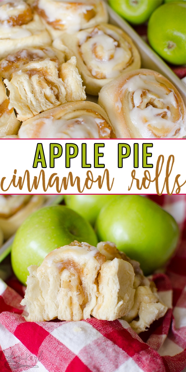 Apple Pie Cinnamon Rolls - Cooking With Karli