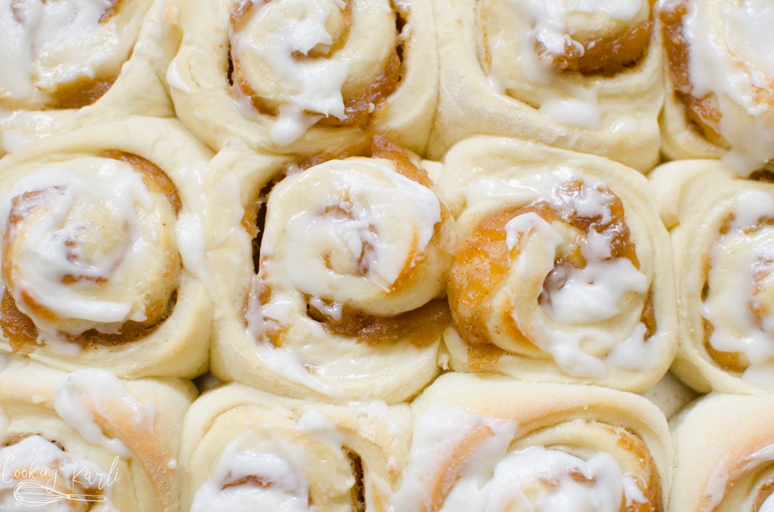 Apple Pie Cinnamon Rolls - Cooking With Karli