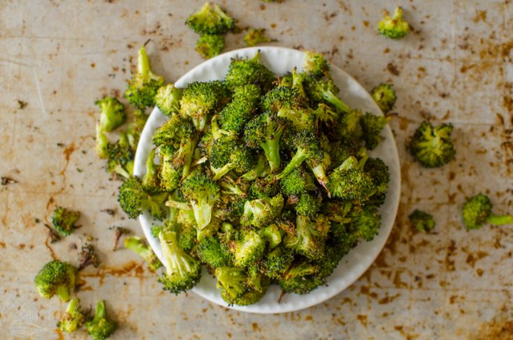 Roasted Broccoli in Oven - Cooking With Karli