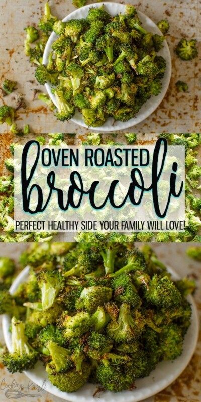 Roasted Broccoli in Oven - Cooking With Karli