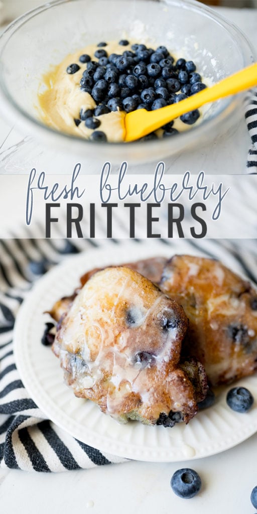 Homemade Blueberry Fritters - Cooking With Karli