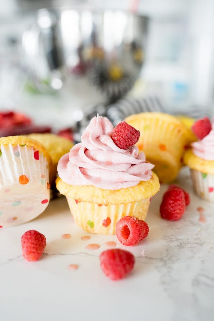 Easy Raspberry Buttercream Frosting - Cooking With Karli