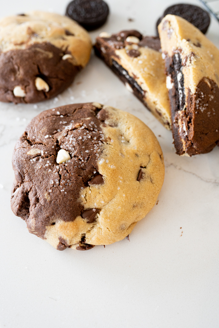 Oreo Brookie Recipe (Cookies & Dreams Copycat) - Cooking With Karli