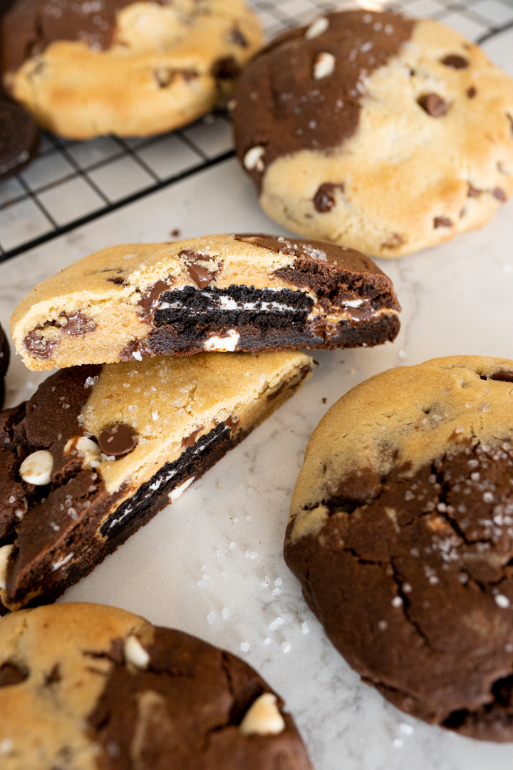 Oreo Brookie Recipe (Cookies & Dreams Copycat) - Cooking With Karli