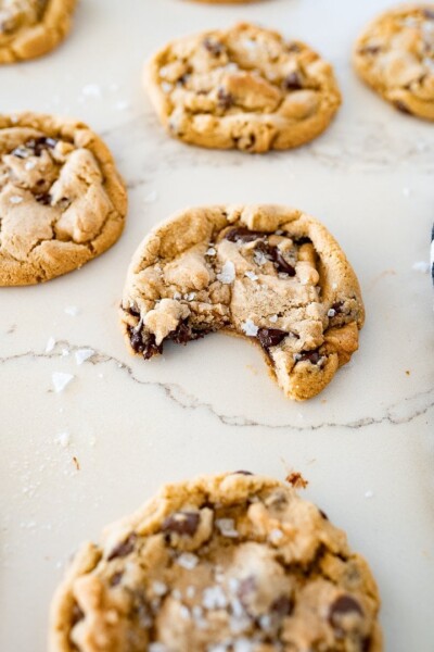 Chocolate Chip Salted Cookies - Cooking With Karli