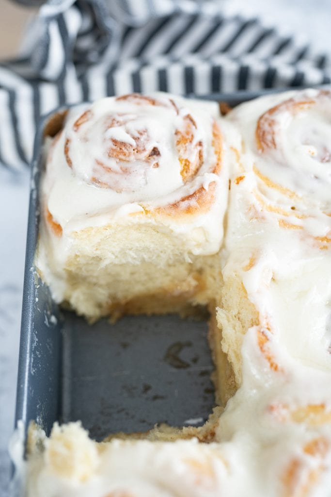 Tik Tok Cinnamon Rolls with Heavy Cream - Cooking With Karli
