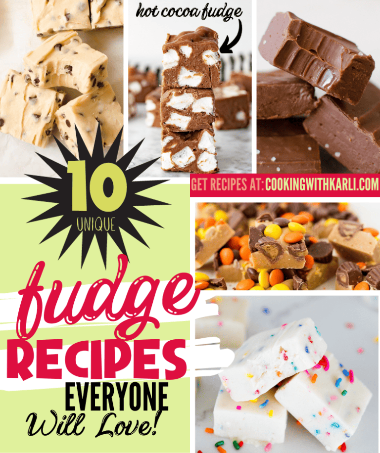 10 Fudge Recipes You'll Love - Cooking With Karli