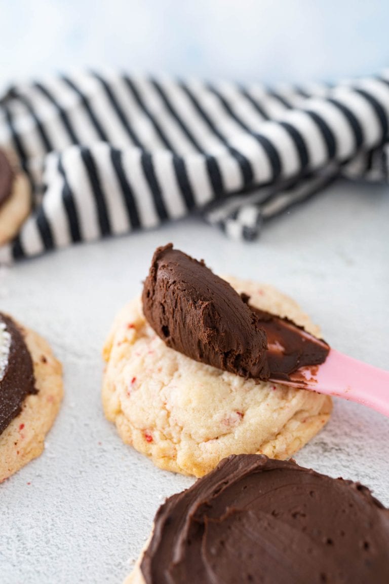 Peppermint Bark Cookies - Cooking With Karli