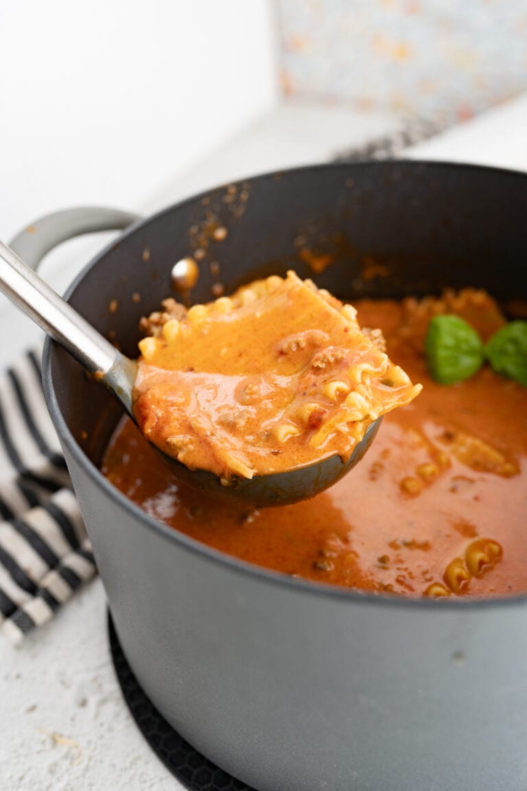 Best Lasagna Soup Recipe - Cooking With Karli