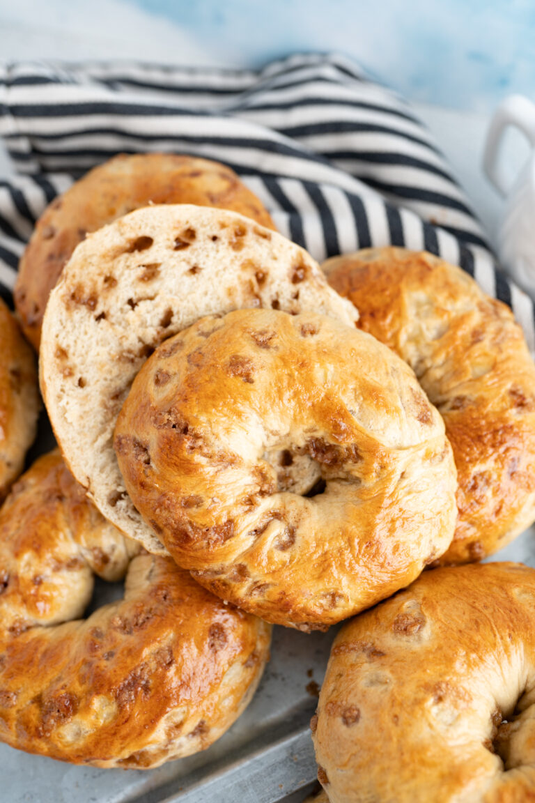 Maple French Toast Bagel - Cooking With Karli