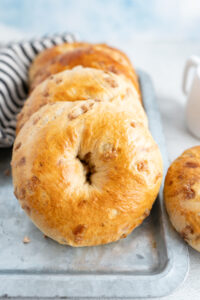 Maple French Toast Bagel - Cooking With Karli