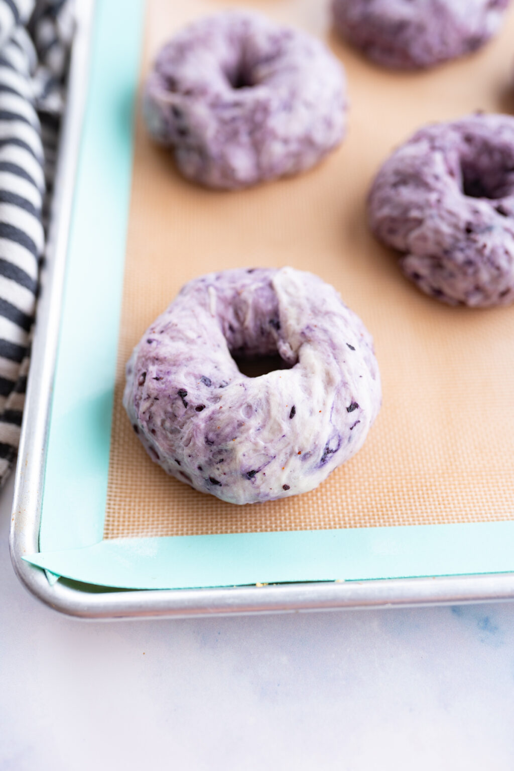 Blueberry Bagels - Cooking With Karli