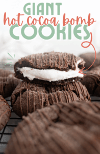 Hot Cocoa Bomb Cookies - Cooking With Karli