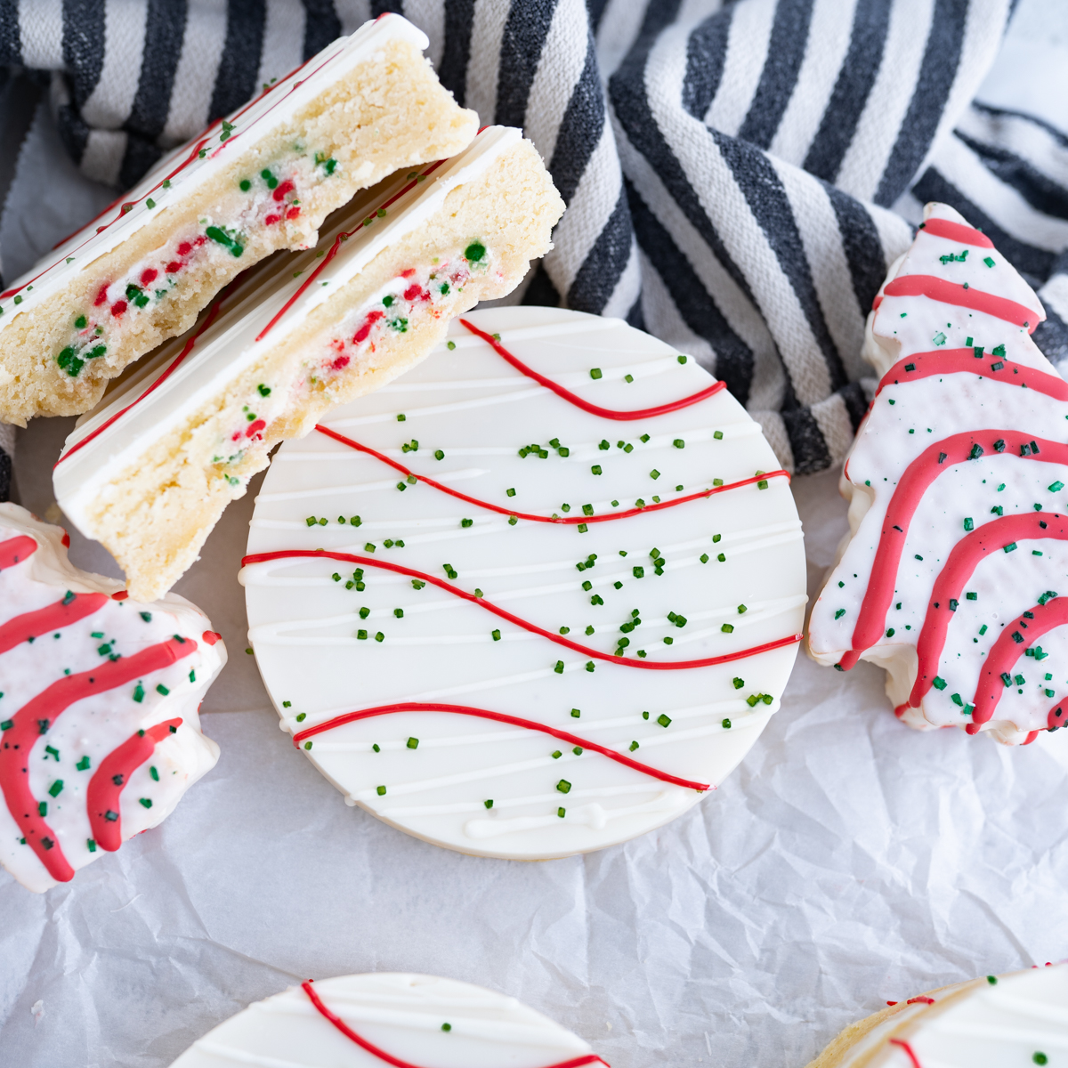 Christmas Costco Sprinkle Cookies - Cooking With Karli