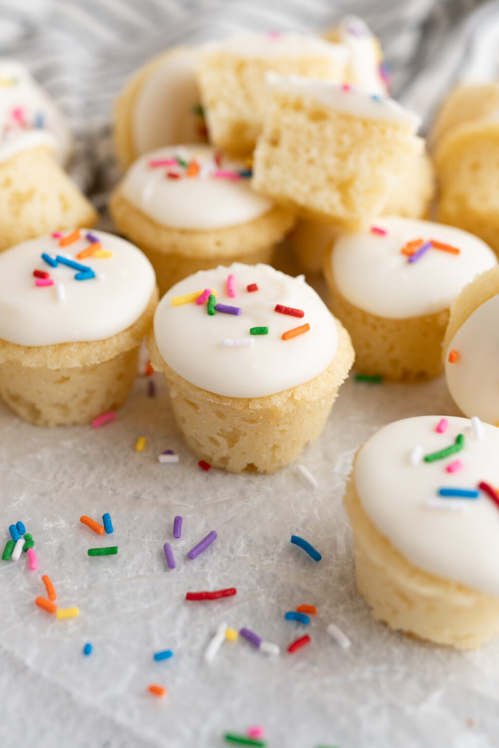 Vanilla Cake Bites - Cooking With Karli