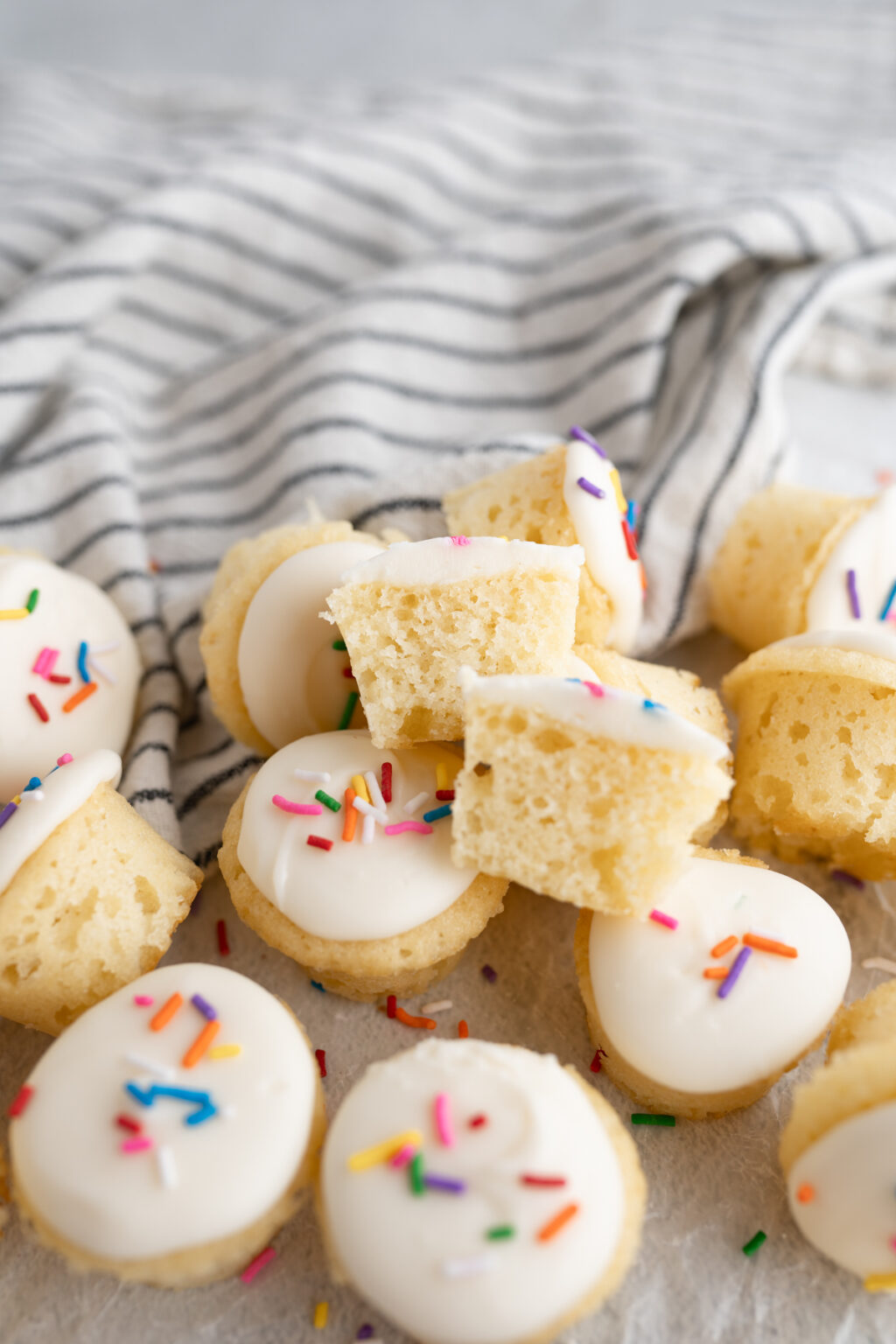 Vanilla Cake Bites - Cooking With Karli